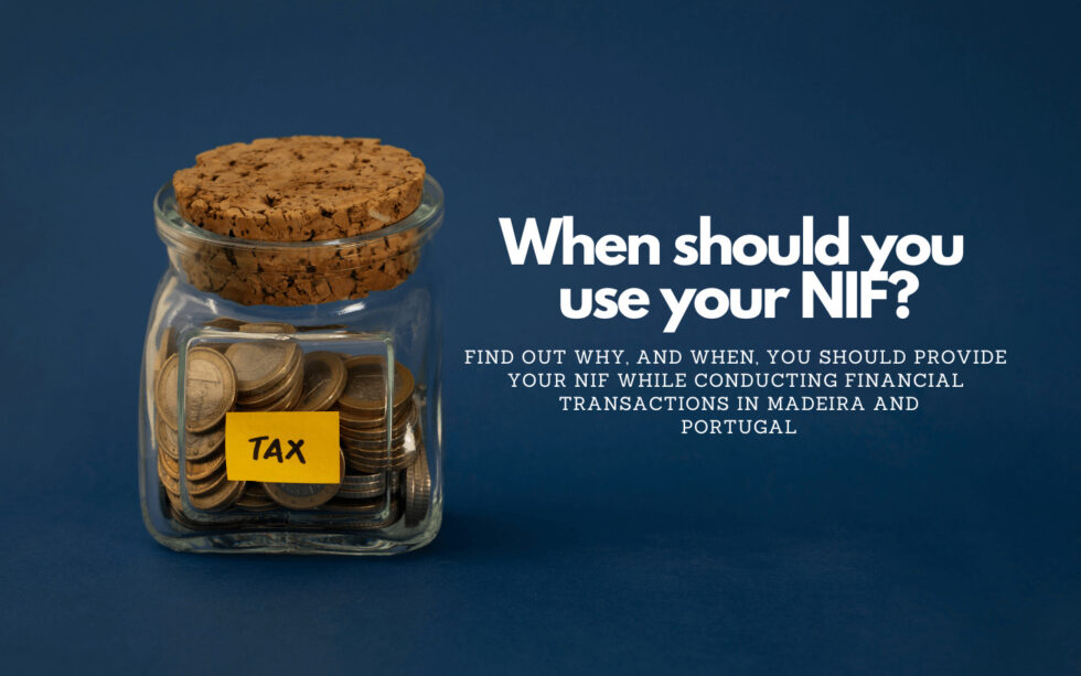 You NIF Number - When should you use your NIF in Portugal and Madeira ...